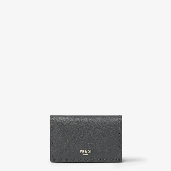 Fendi Selleria Card Holder - Grey