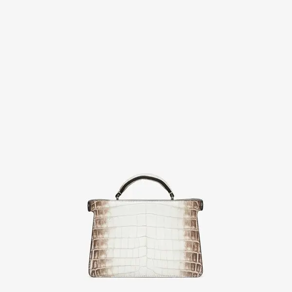 Fendi Peekaboo Iseeu Xcross Crocodile Bag