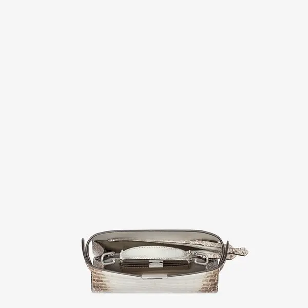 Fendi Peekaboo Iseeu Xcross Crocodile Bag