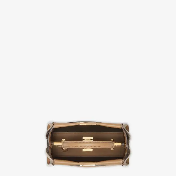 Fendi Peekaboo Mini Bag - Beige