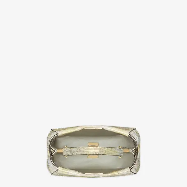 Fendi Peekaboo Mini Crocodile Bag - Multicolour