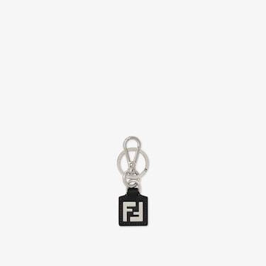 Fendi Ff Squared Key Ring - Black