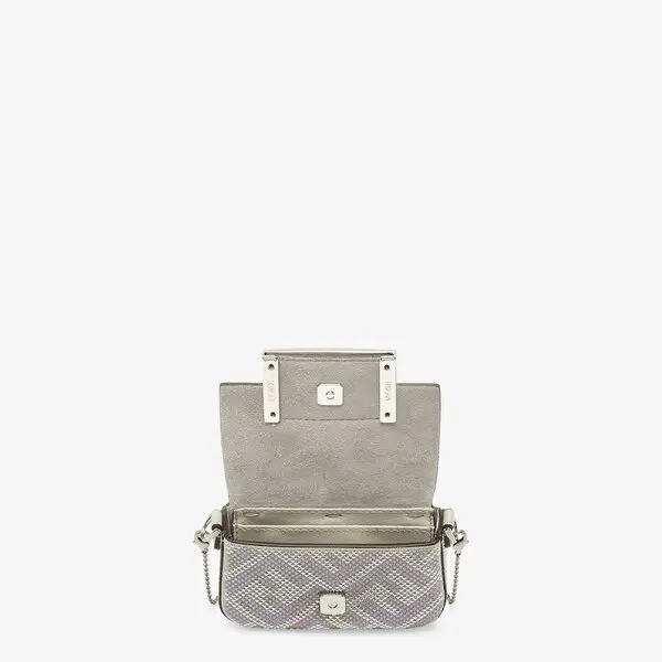 Fendi Nano Baguette Charm - Silver