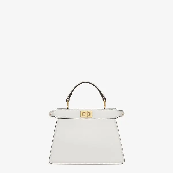 Fendi Peekaboo Iseeu Petite Bag - White