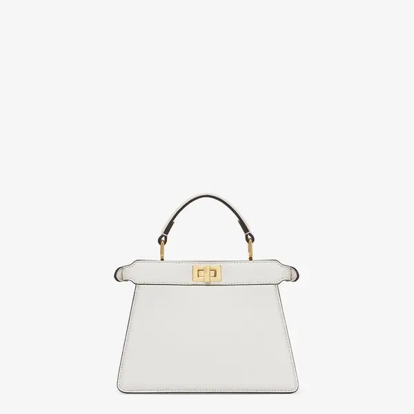 Fendi Peekaboo Iseeu Petite Bag - White
