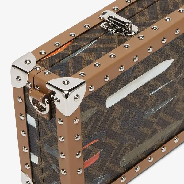 Fendi Ff Phone Trunk With Tool Motif
