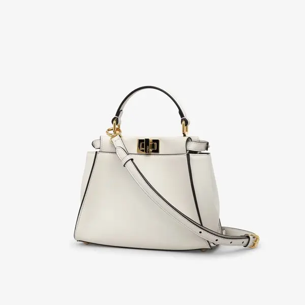 Fendi Peekaboo Mini Bag - White