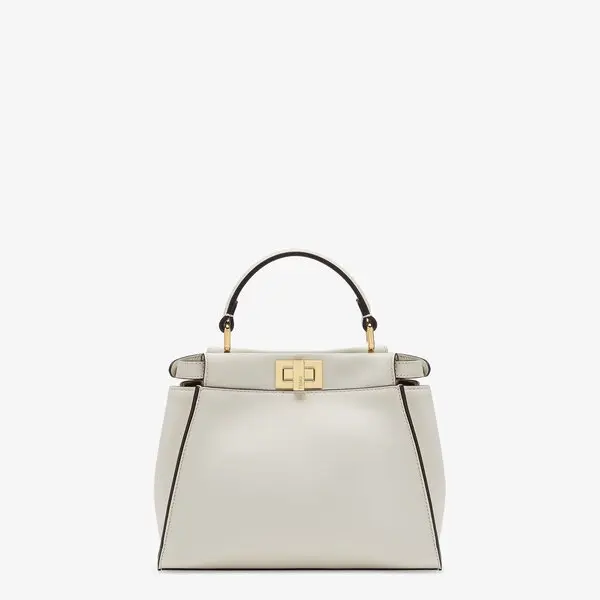 Fendi Peekaboo Mini Bag - White
