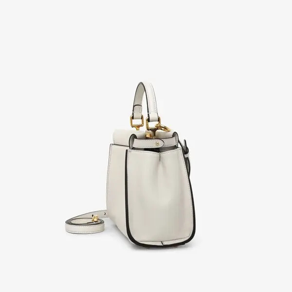 Fendi Peekaboo Mini Bag - White