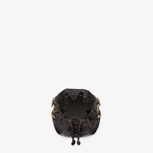 Fendi Mon Tresor Bucket Bag With Embossed Ff Motif