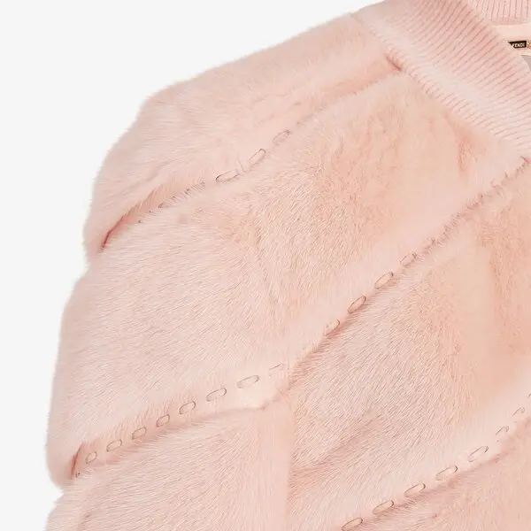 Fendi Long-sleeved Cropped Bomber Jacket