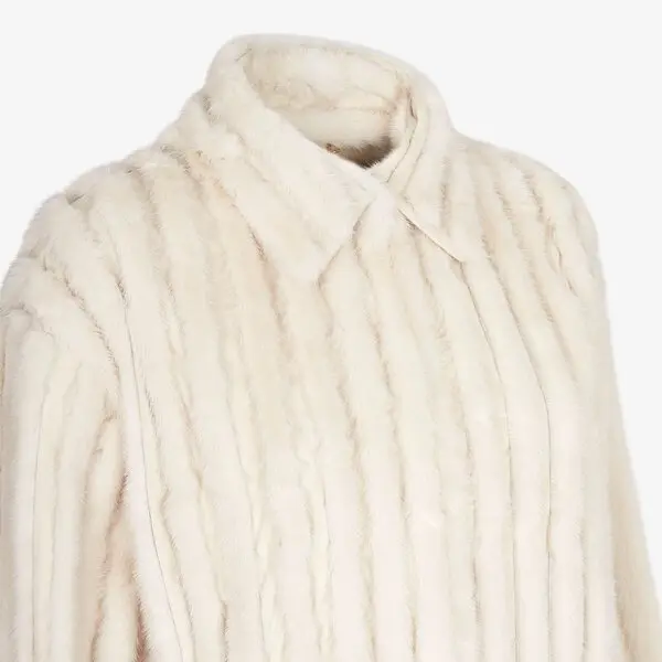 Fendi Pearl Mink Overcoat