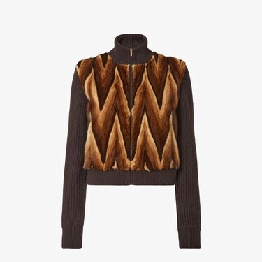Fendi Bomber Jacket - Brown