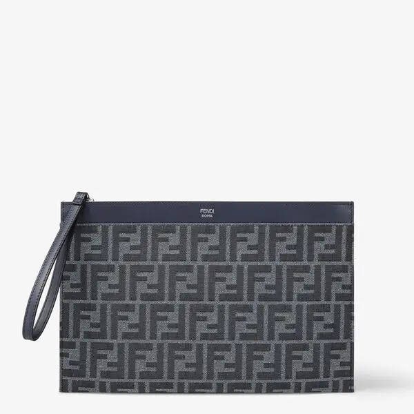 Fendi Ff Jacquard Flat Pouch Medium