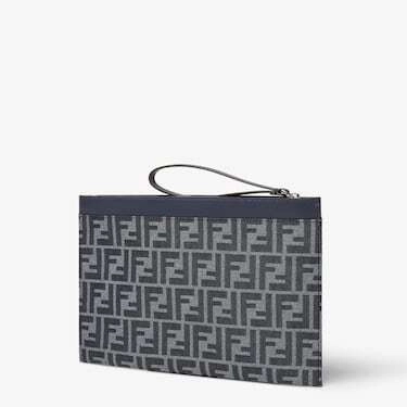 Fendi Ff Jacquard Flat Pouch Medium