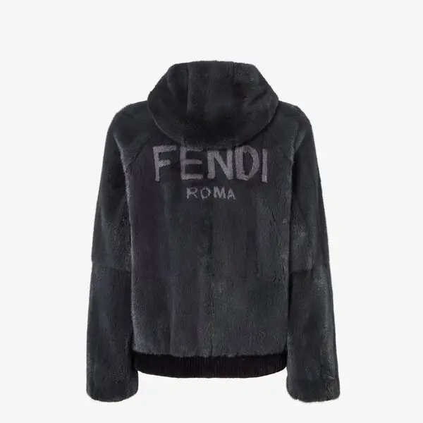 Fendi Reversible Mink Blouson With Ff Detail