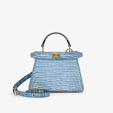 Fendi Peekaboo Iseeu Petite - Light Blue