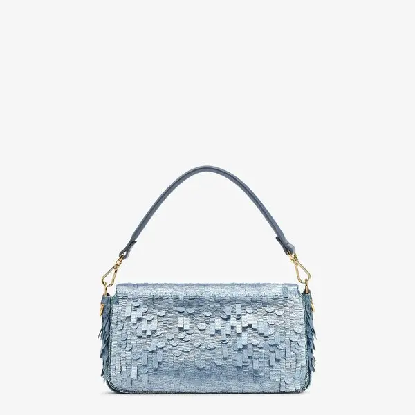 Fendi Baguette Sequined Medium Bag