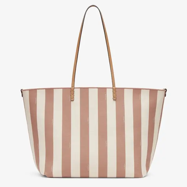 Fendi Large Reversible Shopper Bag - Beige