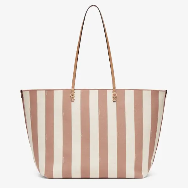 Fendi Large Reversible Shopper Bag - Beige