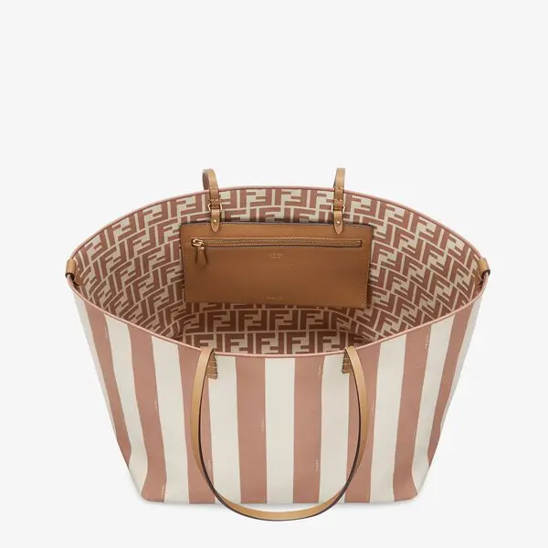 Fendi Large Reversible Shopper Bag - Beige