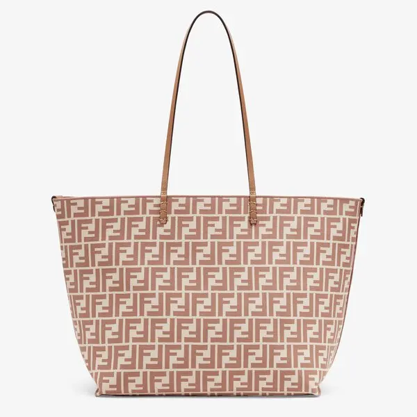 Fendi Large Reversible Shopper Bag - Beige