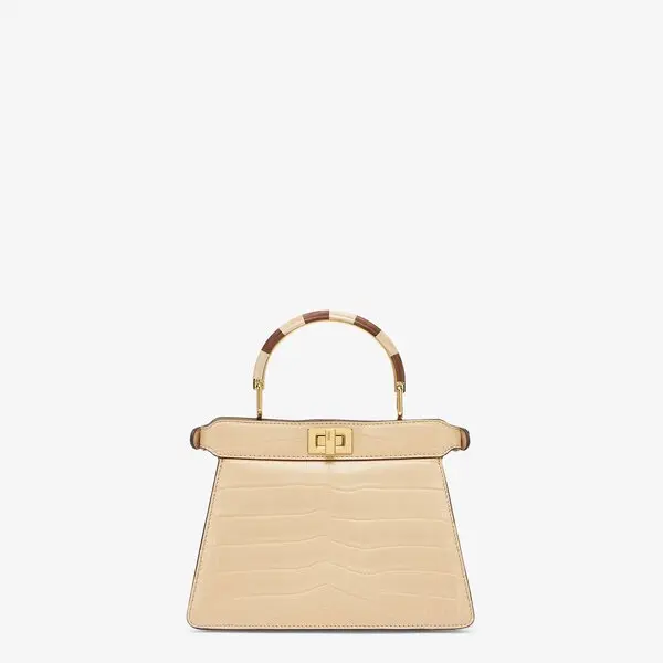 Fendi Peekaboo Iseeu Petite Crocodile Bag
