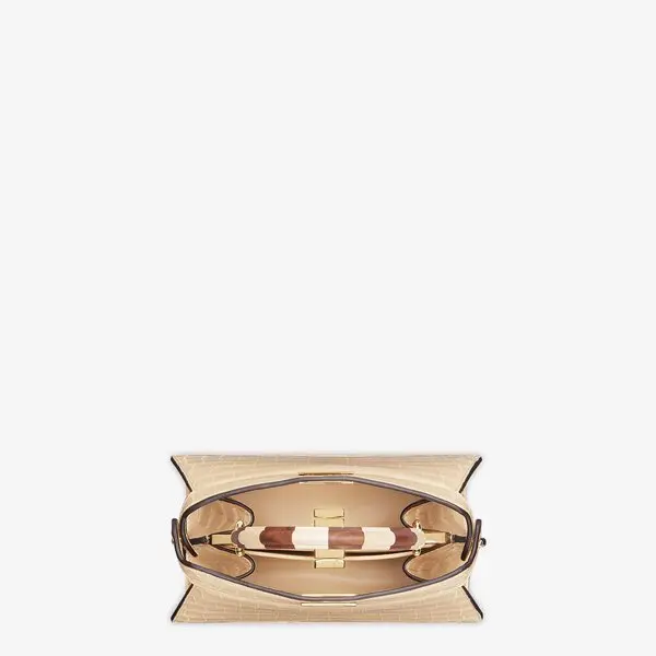 Fendi Peekaboo Iseeu Petite Crocodile Bag