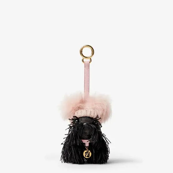 Fendi Penny Charm Bag Charm - Black