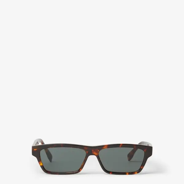 Fendi Squared Ff Sunglasses - Brown
