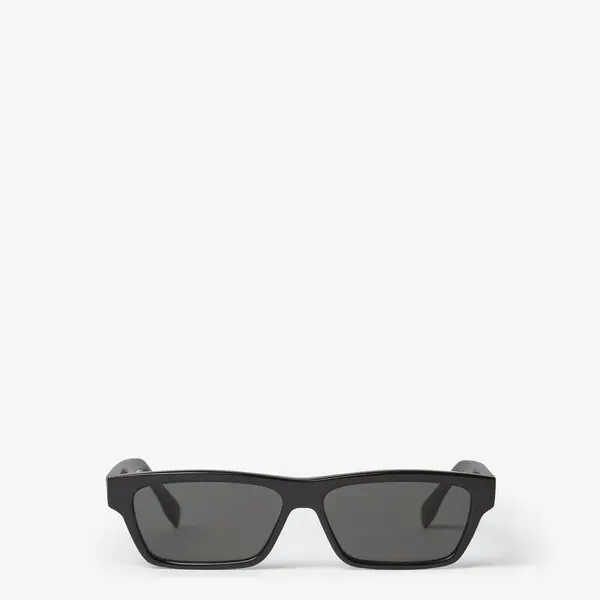 Fendi Squared Ff Sunglasses - Black