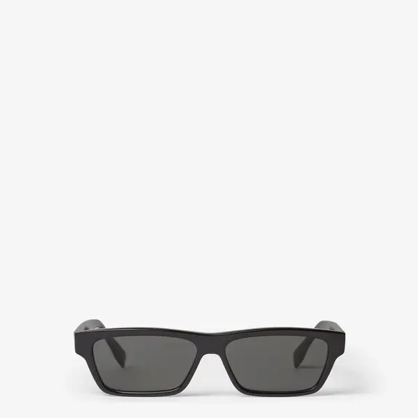 Fendi Squared Ff Sunglasses - Black
