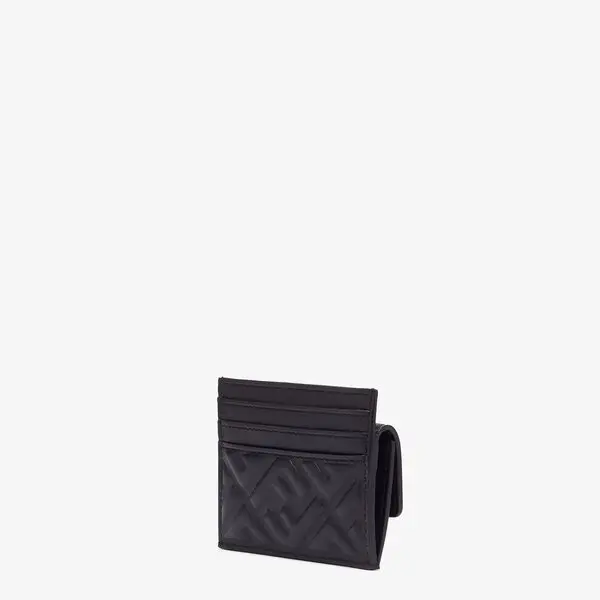 Fendi Baguette Card Holder - Black