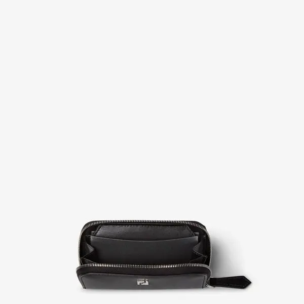 Fendi Ff Squared Zip-around Mini Wallet