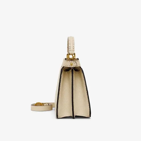 Fendi Peekaboo Iseeu Small Selleria Bag - Beige
