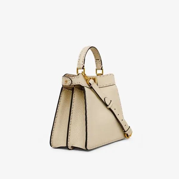 Fendi Peekaboo Iseeu Small Selleria Bag - Beige