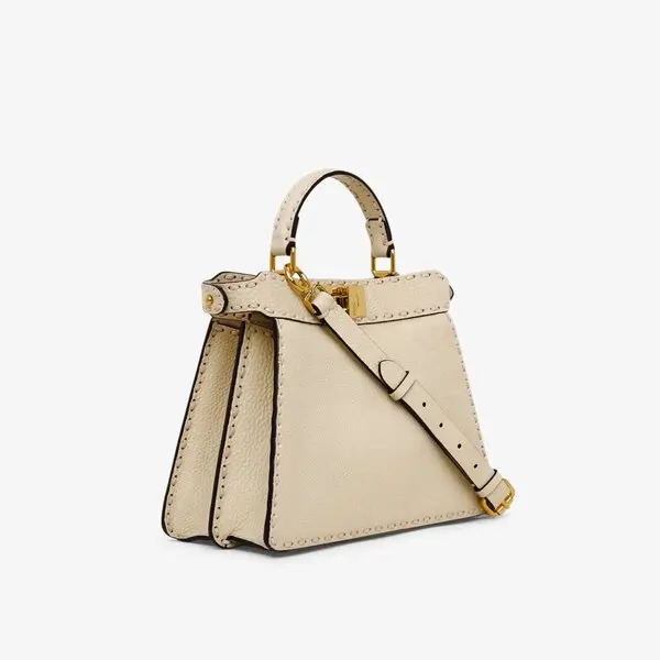 Fendi Peekaboo Iseeu Small Selleria Bag - Beige