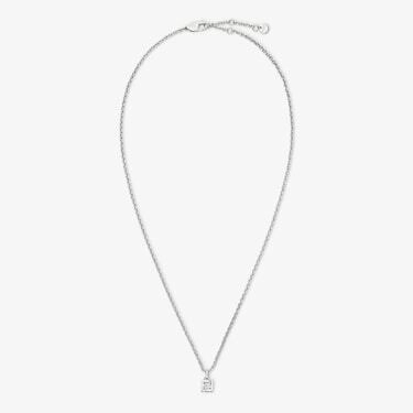 Fendi Ff Necklace - Silver
