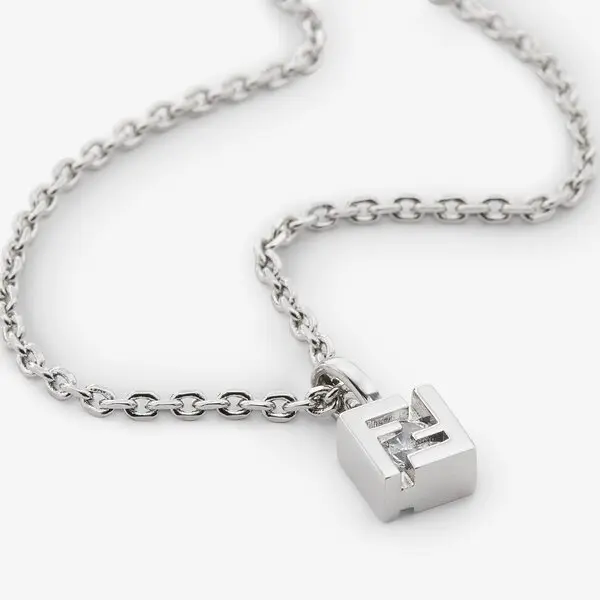 Fendi Ff Pendant Necklace