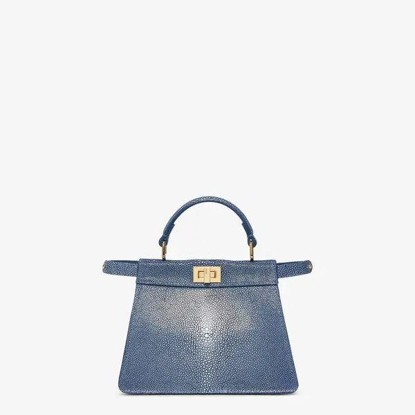Fendi Peekaboo Iseeu Petite Stingray Leather Bag