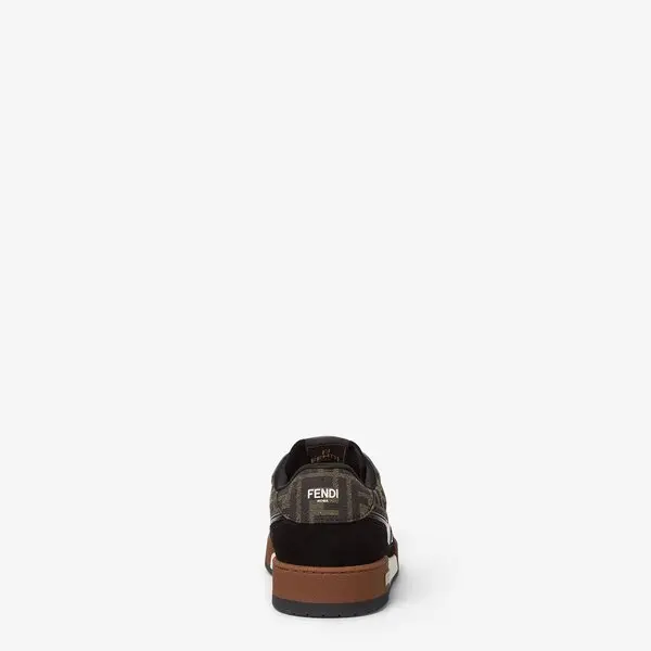 Fendi Match Trainers - Brown