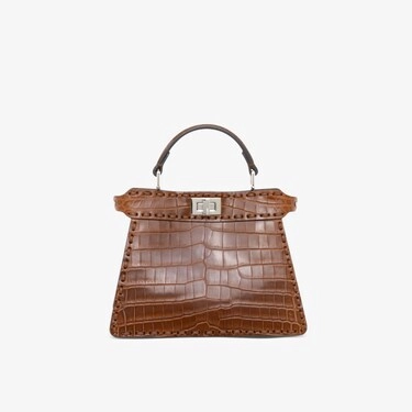 Fendi Peekaboo Iseeu Petite - Brown