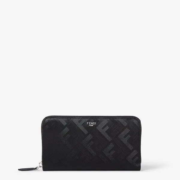 Fendi Shadow Zip Around - Black