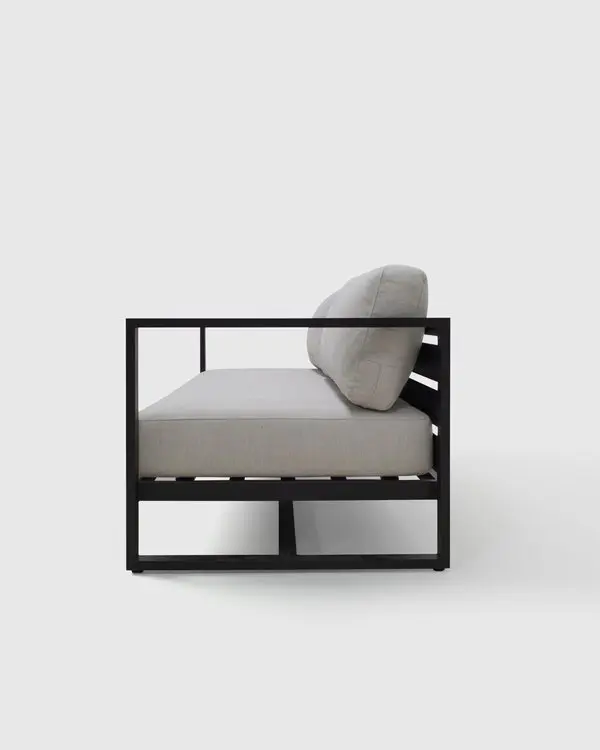 Quince Linear Aluminum Outdoor Sofa