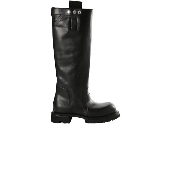 Rick Owens Wmns Knee Pull On Gabe Boot - Black