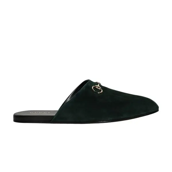 Gucci Horsebit Mule - Green