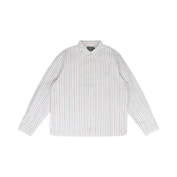 DENIM TEARS Pinstripe Button Up Shirt - Multicolor