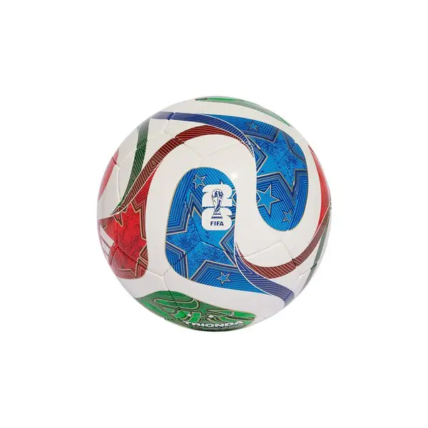 Adidas Fifa World Cup 26 Trionda Pro Sala Ball /royal Blue/solar Blue/power Red - White