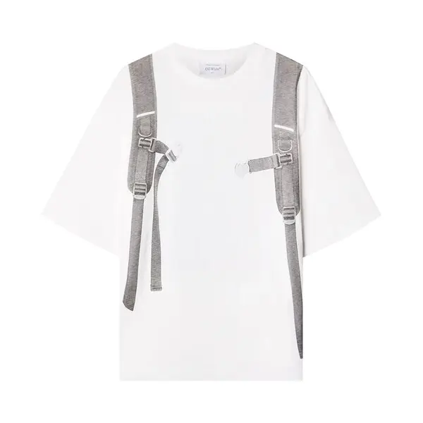 Off-White Backpack Skate Short-sleeve Tee /black