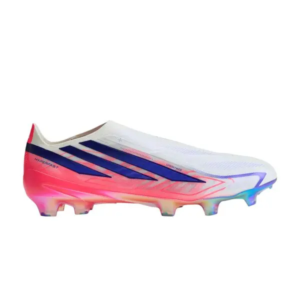 Adidas F50 Hyperfast Elite Laceless Fg - White